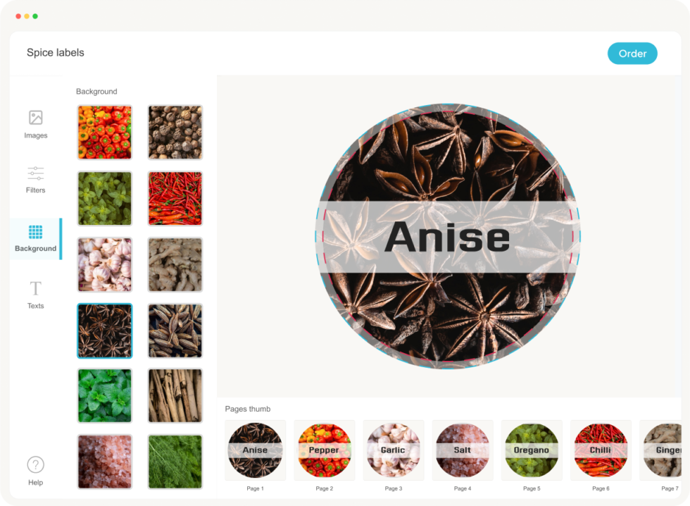 Personalized Jar Labels with Print Customizer - Antigro Designer - The ...